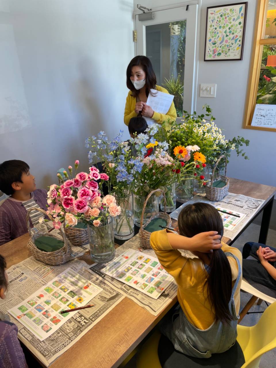 名古屋市中村区で小学校低学年向けのワークショップ"花育キッズ"を開講しました♪|Y's gaeden | Blog | 名古屋の観葉植物専門店 ...
